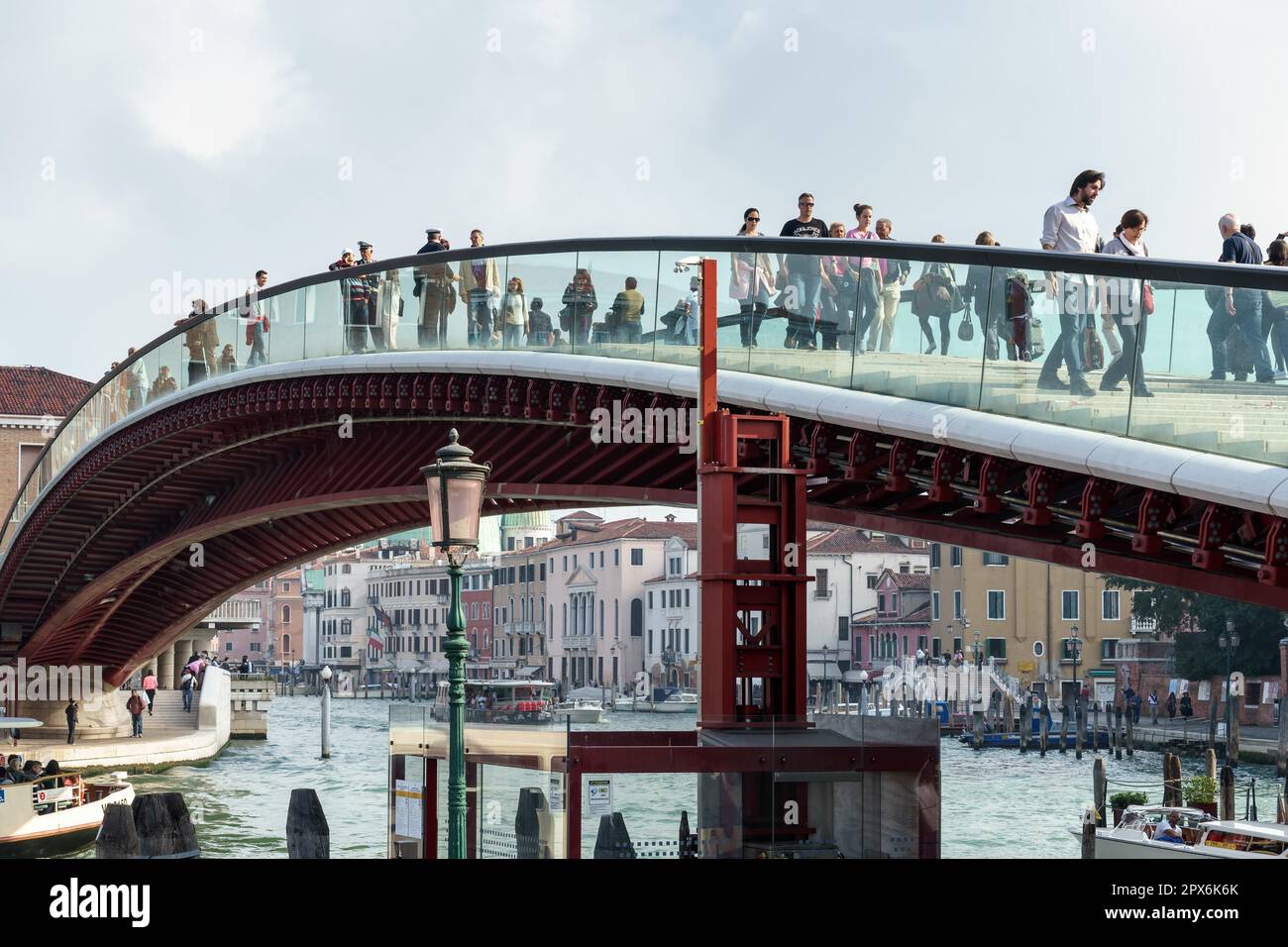 People walking bridge over river architecture hi-res stock photography ...