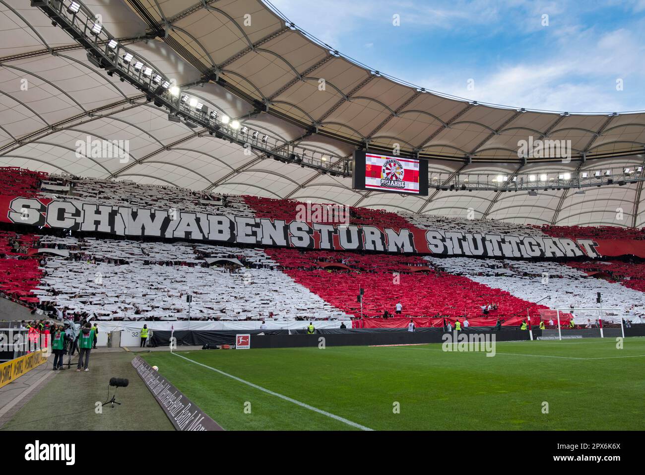 Choreography, Choreo, Schwabensturm Stuttgart, Ultras, Mercedes-Benz ...