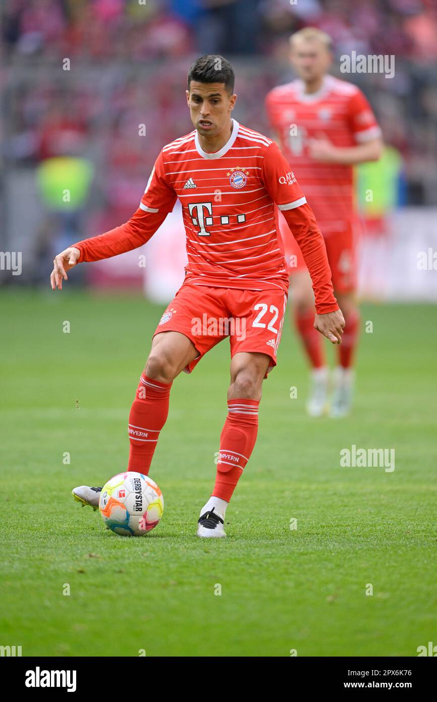 Joao Cancelo FC Bayern Munich FCB (22) on the ball, Allianz Arena ...
