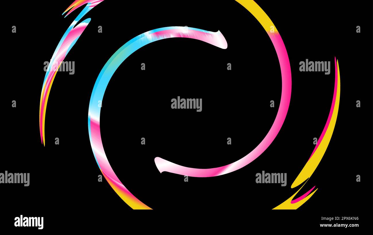 Abstract rounded twisted circular hi-res stock photography and images ...