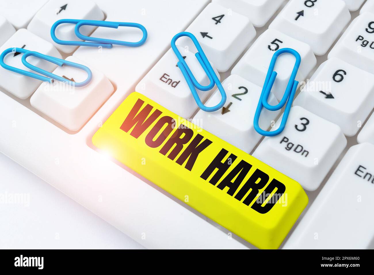 Writing Displaying Text Work Hard Concept Meaning Laboring That Puts Effort Into Doing And