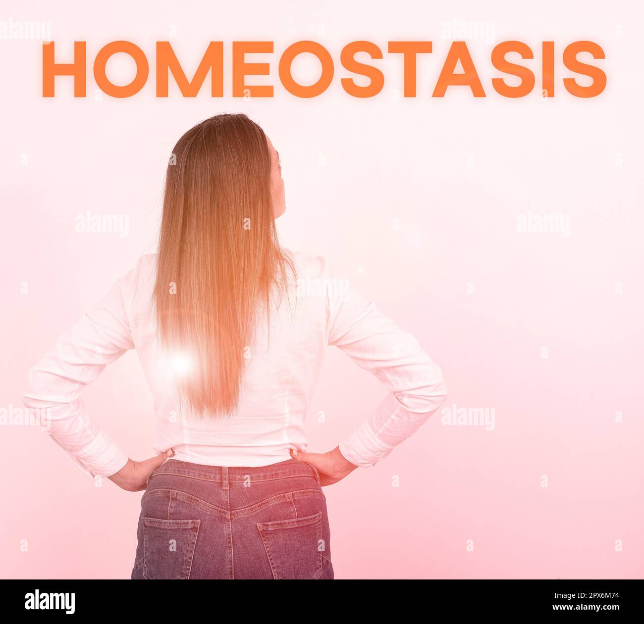 Text showing inspiration Homeostasis, Conceptual photo the tendency ...