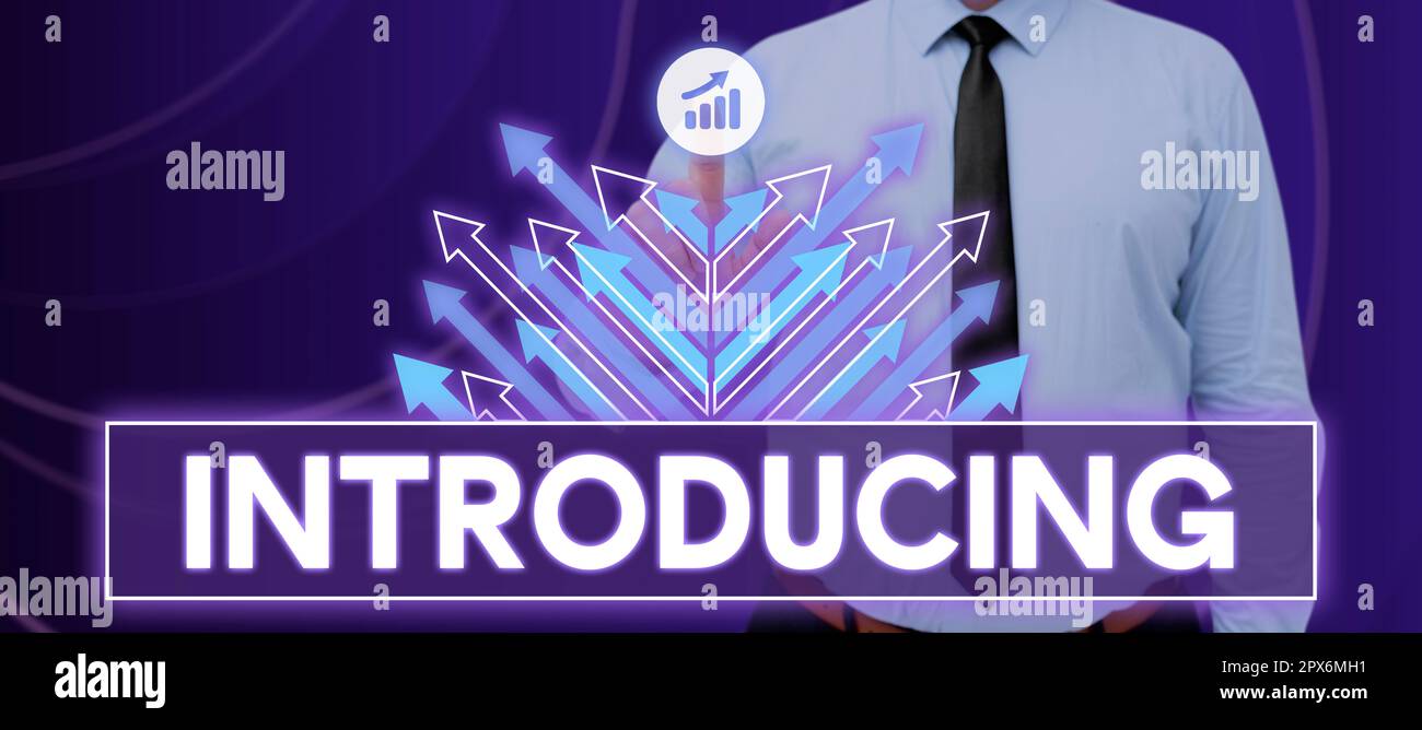 Writing displaying text Introducing, Concept meaning Presenting a topic ...