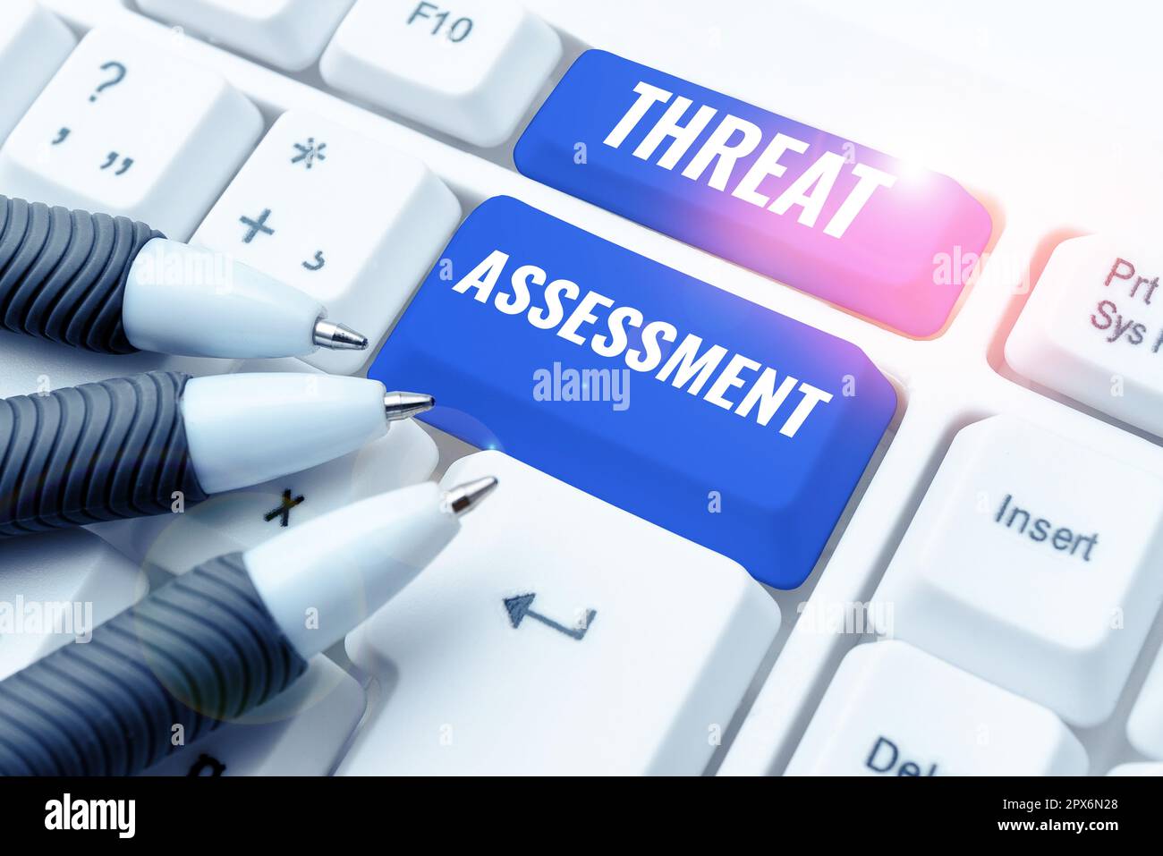Inspiration showing sign Threat Assessment, Word for determining the ...
