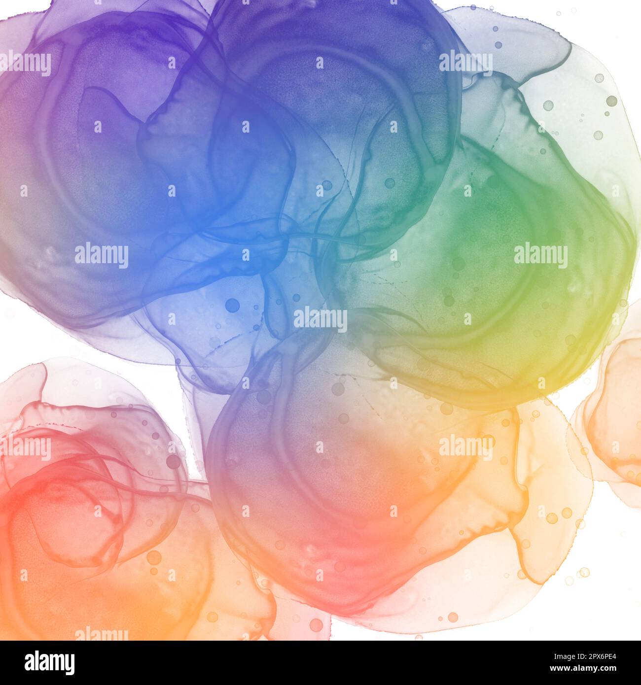 Alcohol ink art abstract background for spring and summer. Vivid ...