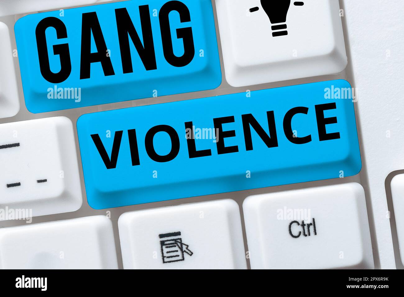 Inspiration showing sign Gang Violence, Internet Concept infringement ...