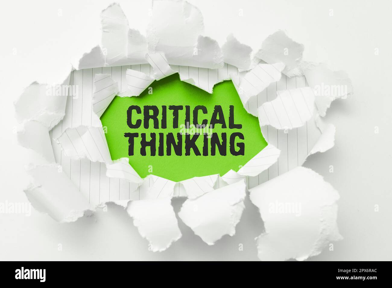 Conceptual Display Critical Thinking Business Approach Sequence Of