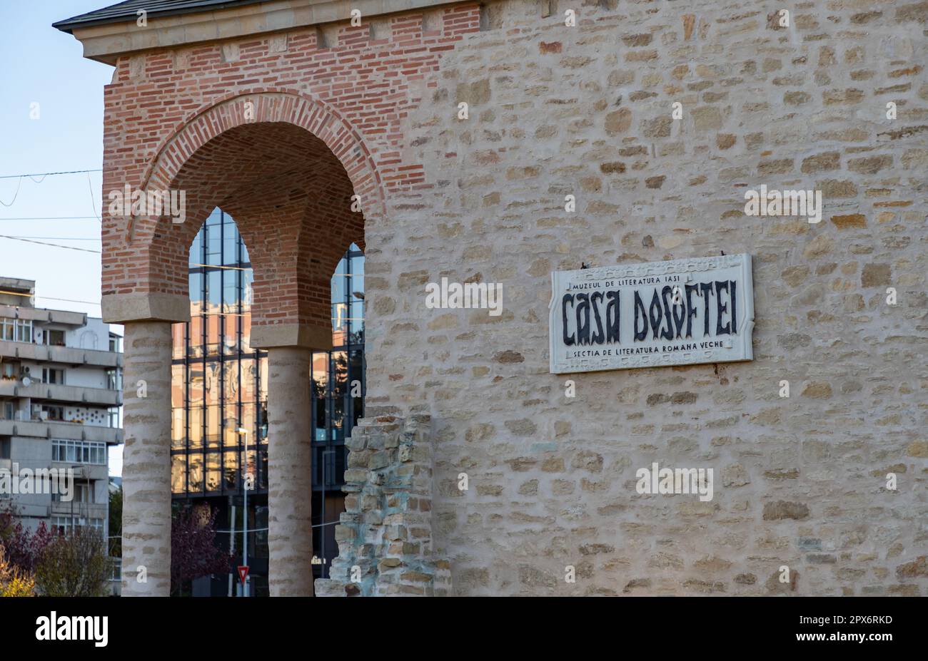 A picture of the Casa Dosoftei in Iasi Stock Photo - Alamy