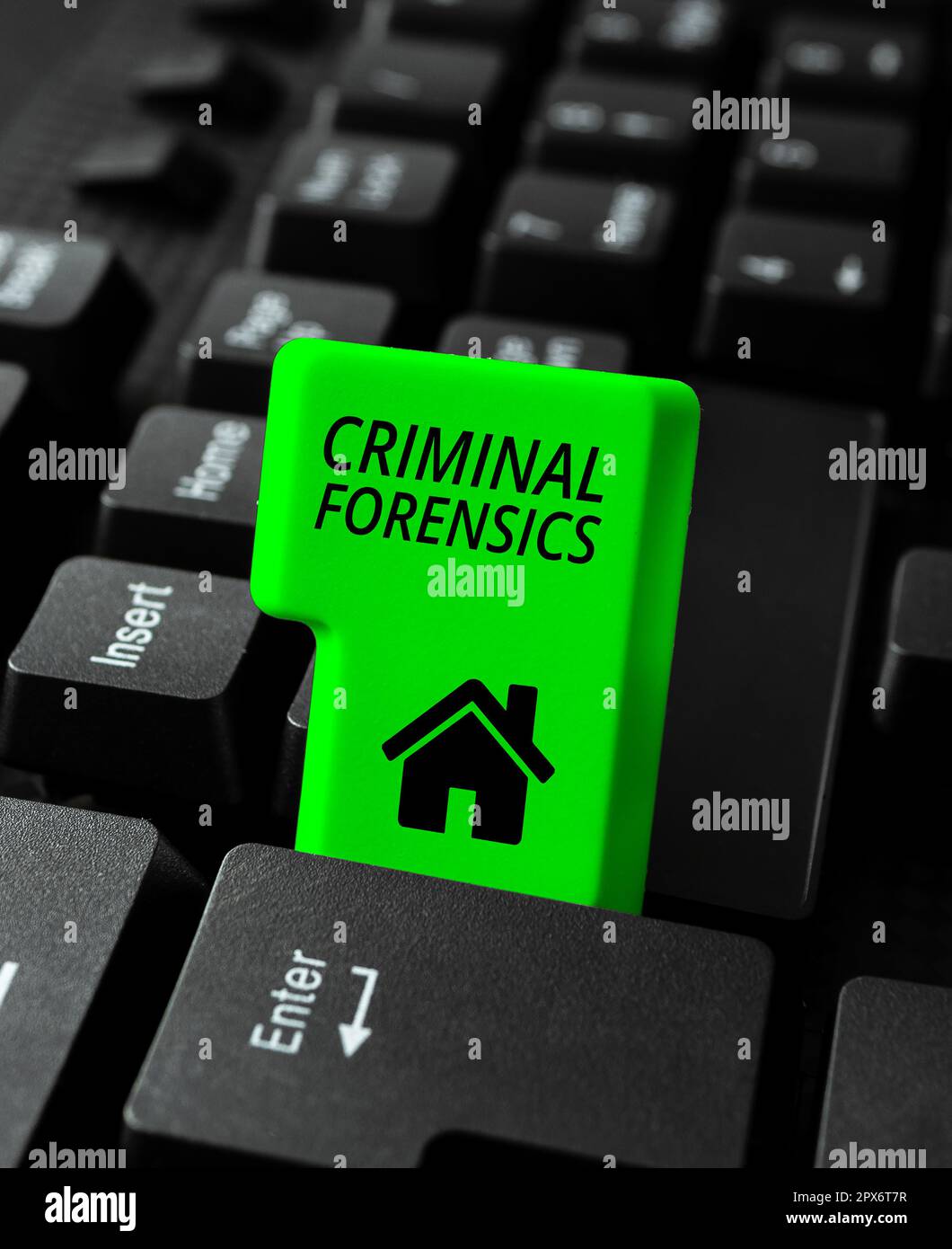 Sign displaying Criminal Forensics, Conceptual photo Federal Offense ...