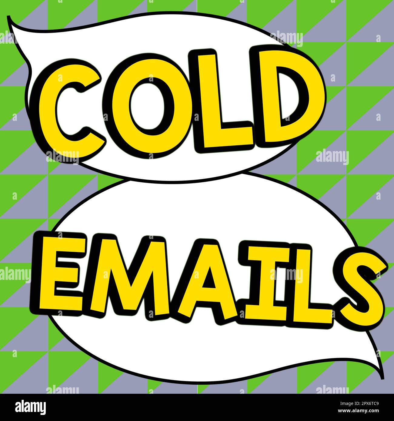 Hand writing sign Cold Emails, Business idea unsolicited email sent to ...