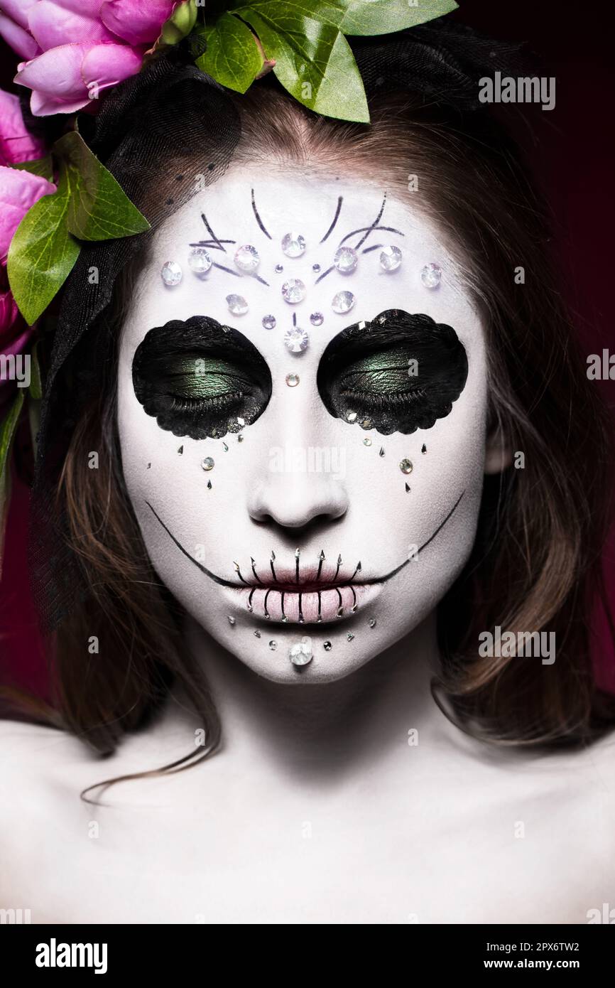 Dead Face Makeup Halloween