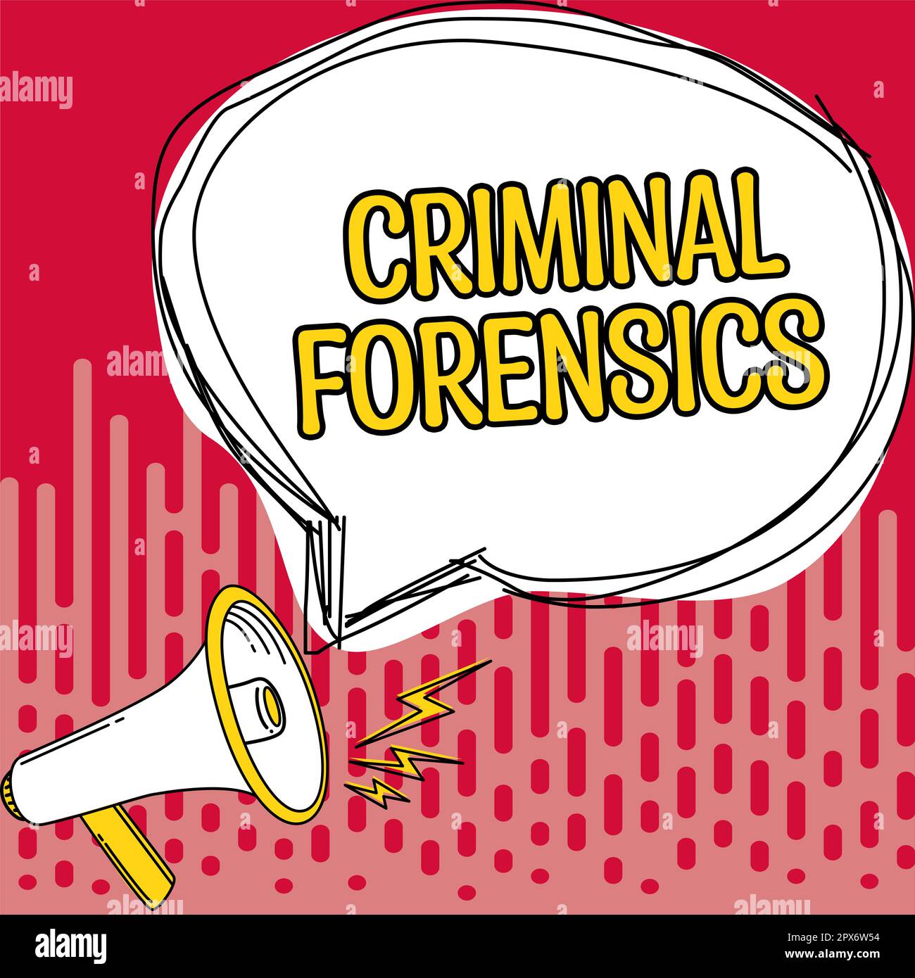 Sign displaying Criminal Forensics, Internet Concept Federal Offense ...