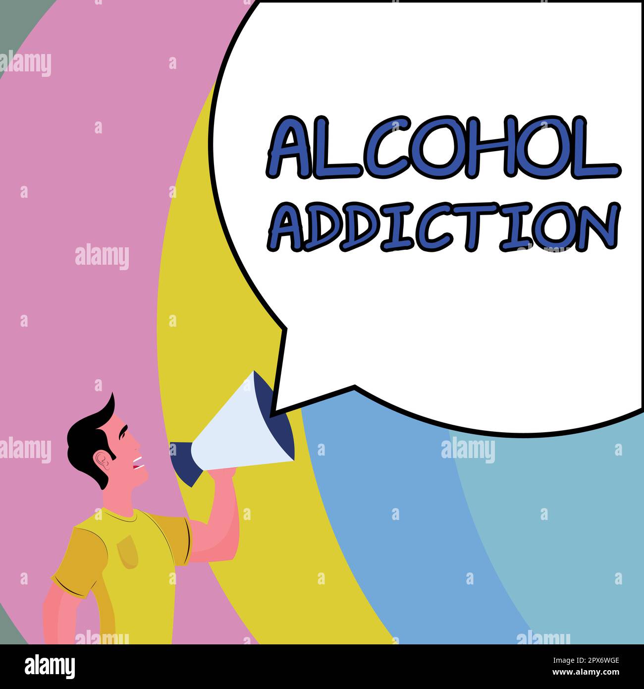 Handwriting text Alcohol Addiction, Word Written on characterized by ...