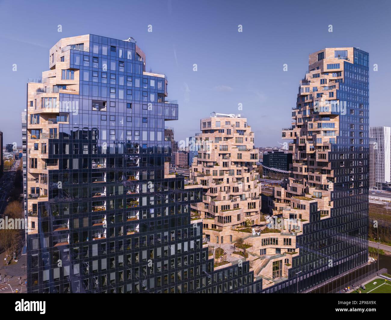 Residential building the Valley, modern architecture at the south ...