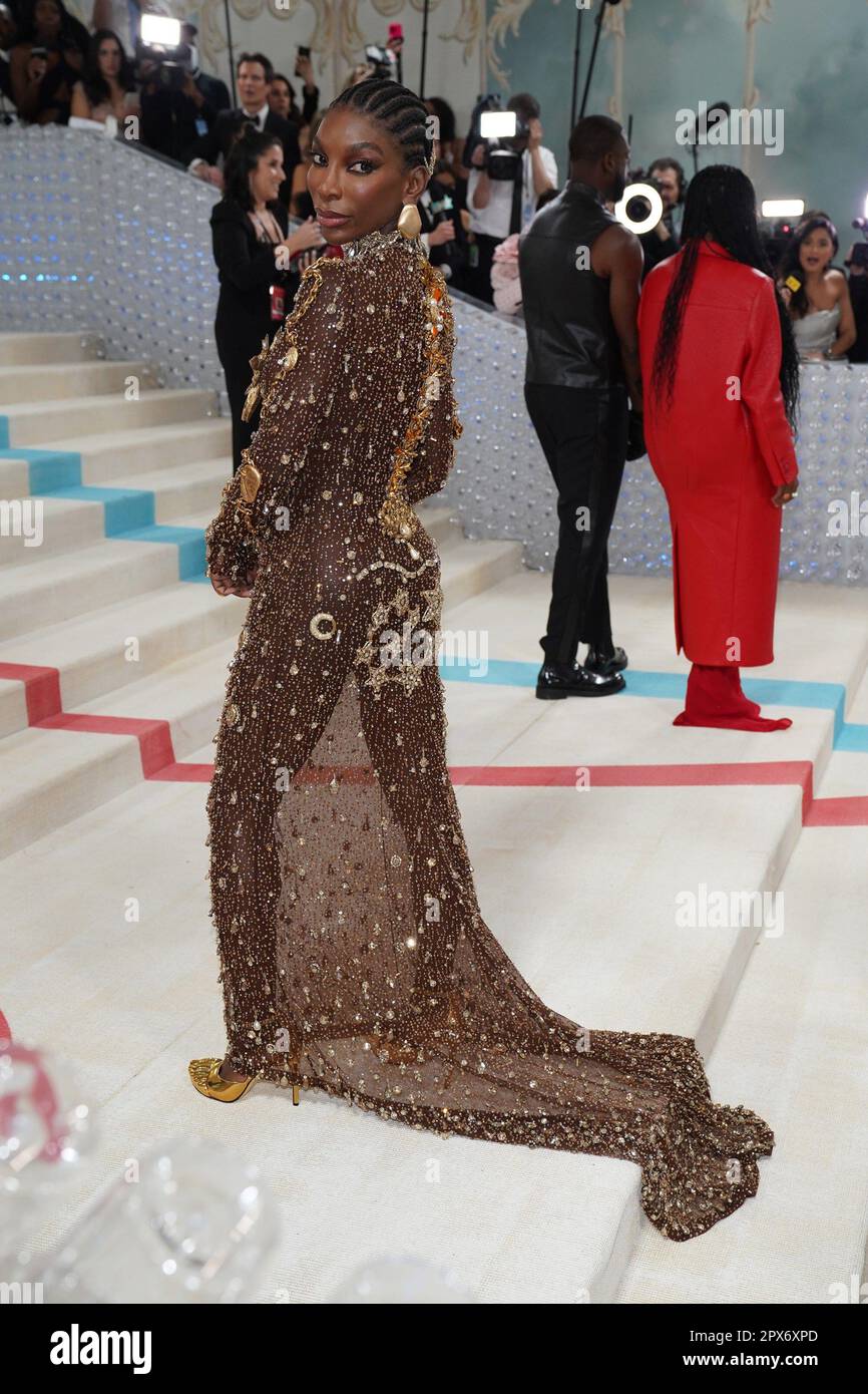 New York, NY, USA. 1st May, 2023. Michaela Coel at arrivals for Karl ...