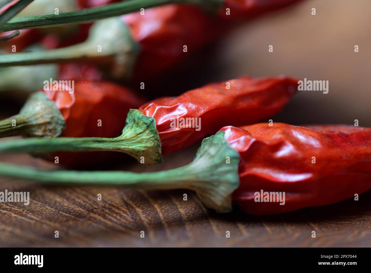 Chilli, dried chilli peppers (Capsicum) annuum Stock Photo - Alamy