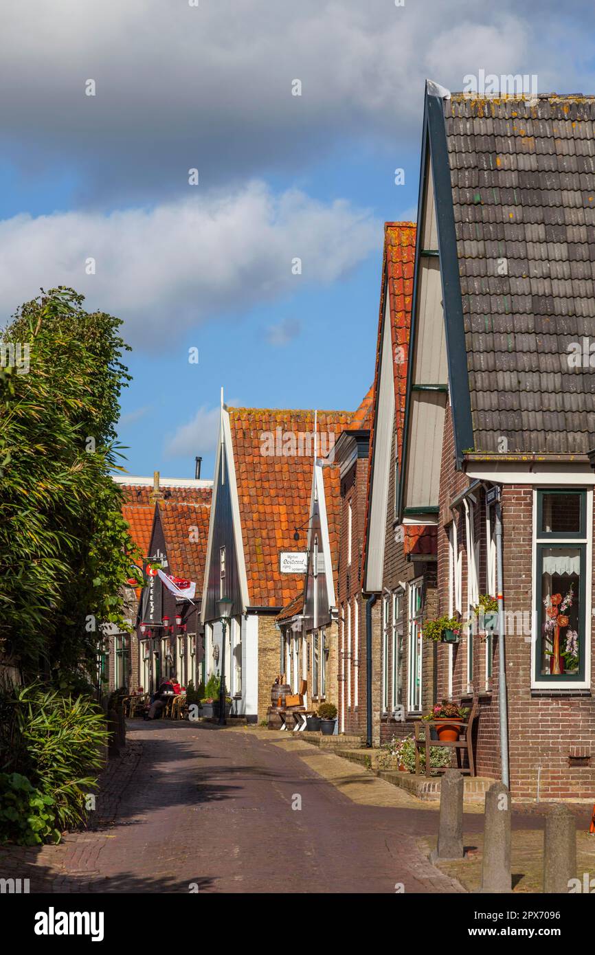 Alley in Oosterend, Texel Stock Photo - Alamy