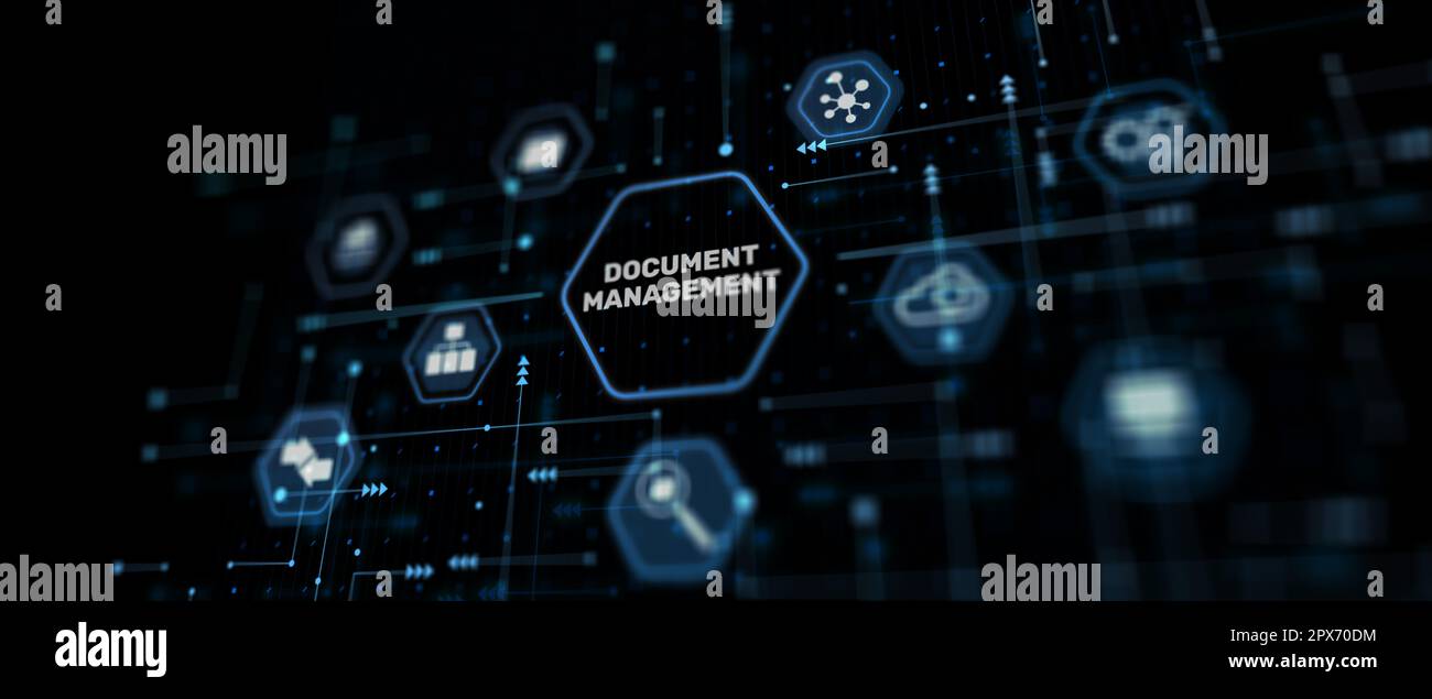 Online documentation database and document management system concept ...