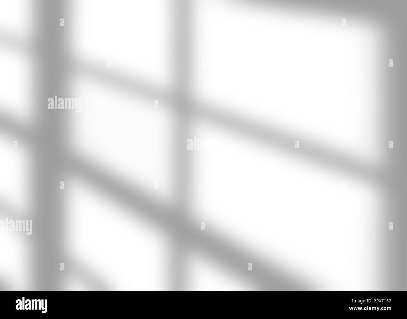 Shadow from window, overlay effect. Realistic gray shadow on white ... Shadow from window, overlay effect. Realistic gray shadow on white ...