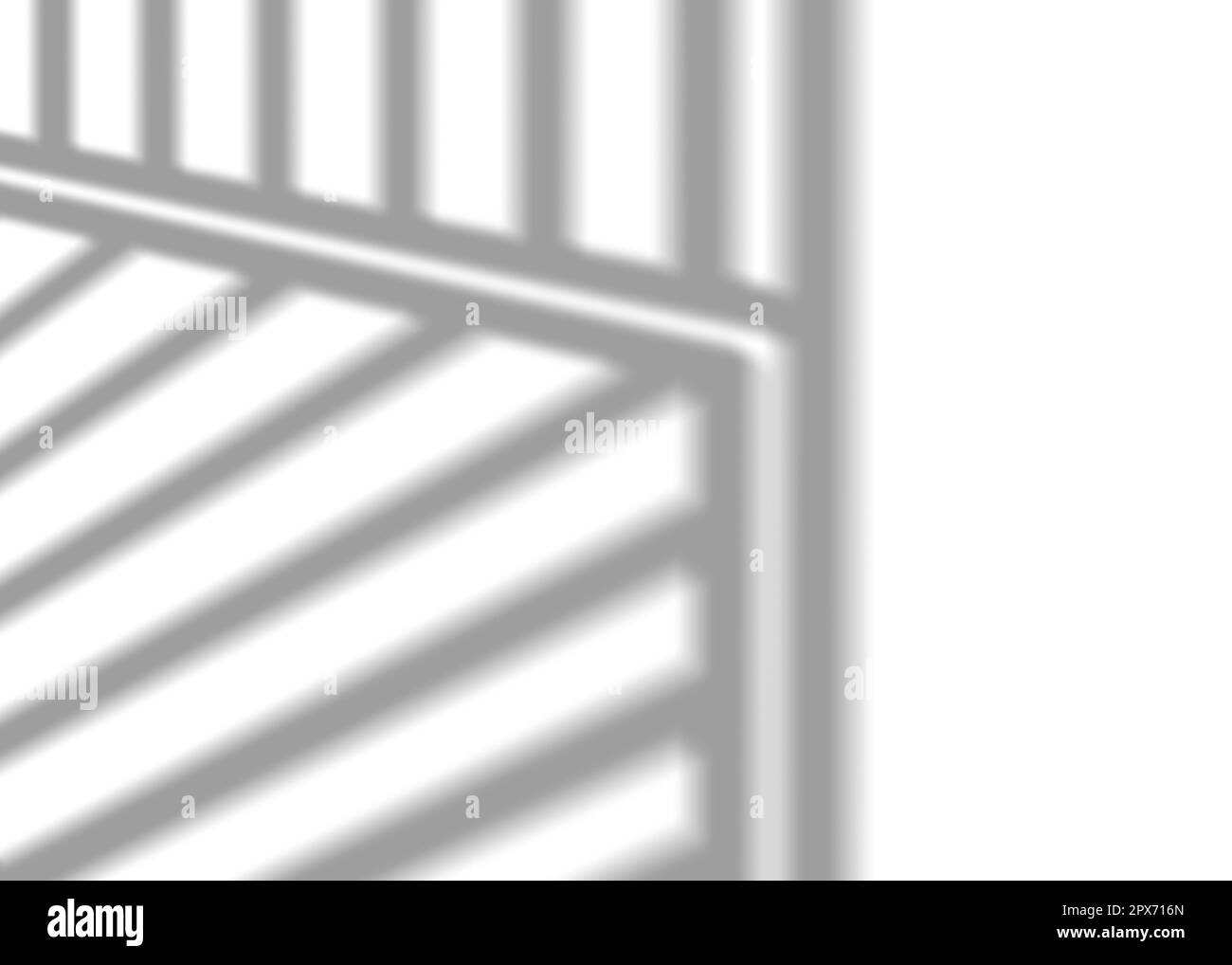 Shadow from architecture element, overlay effect. Realistic gray shadow ...