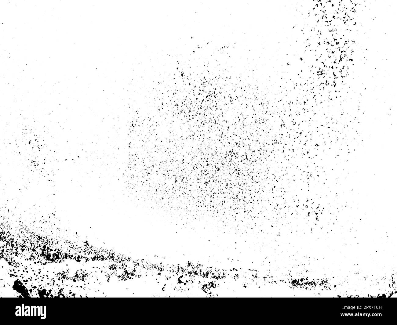 Rusty grunge texture. Aggressive damaged surface. Black white ...