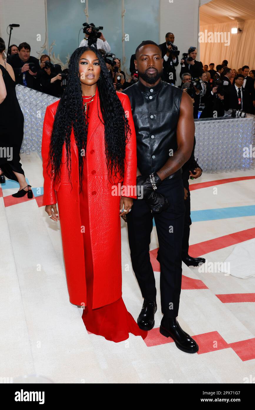 New York, United States. 01st May, 2023. Gabrielle Union and Dwyane ...