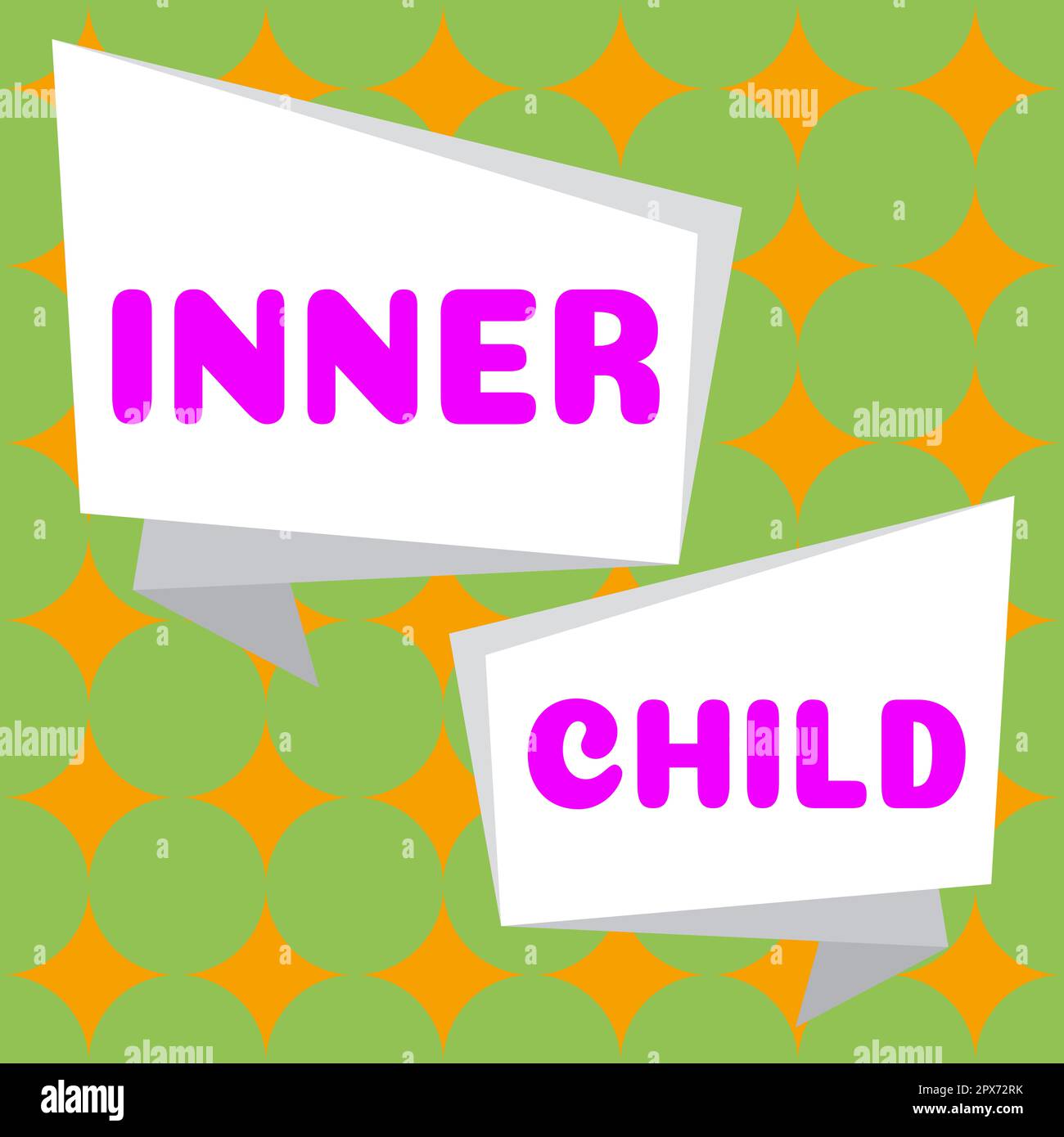 Conceptual caption Inner Child, Internet Concept the childlike usually ...