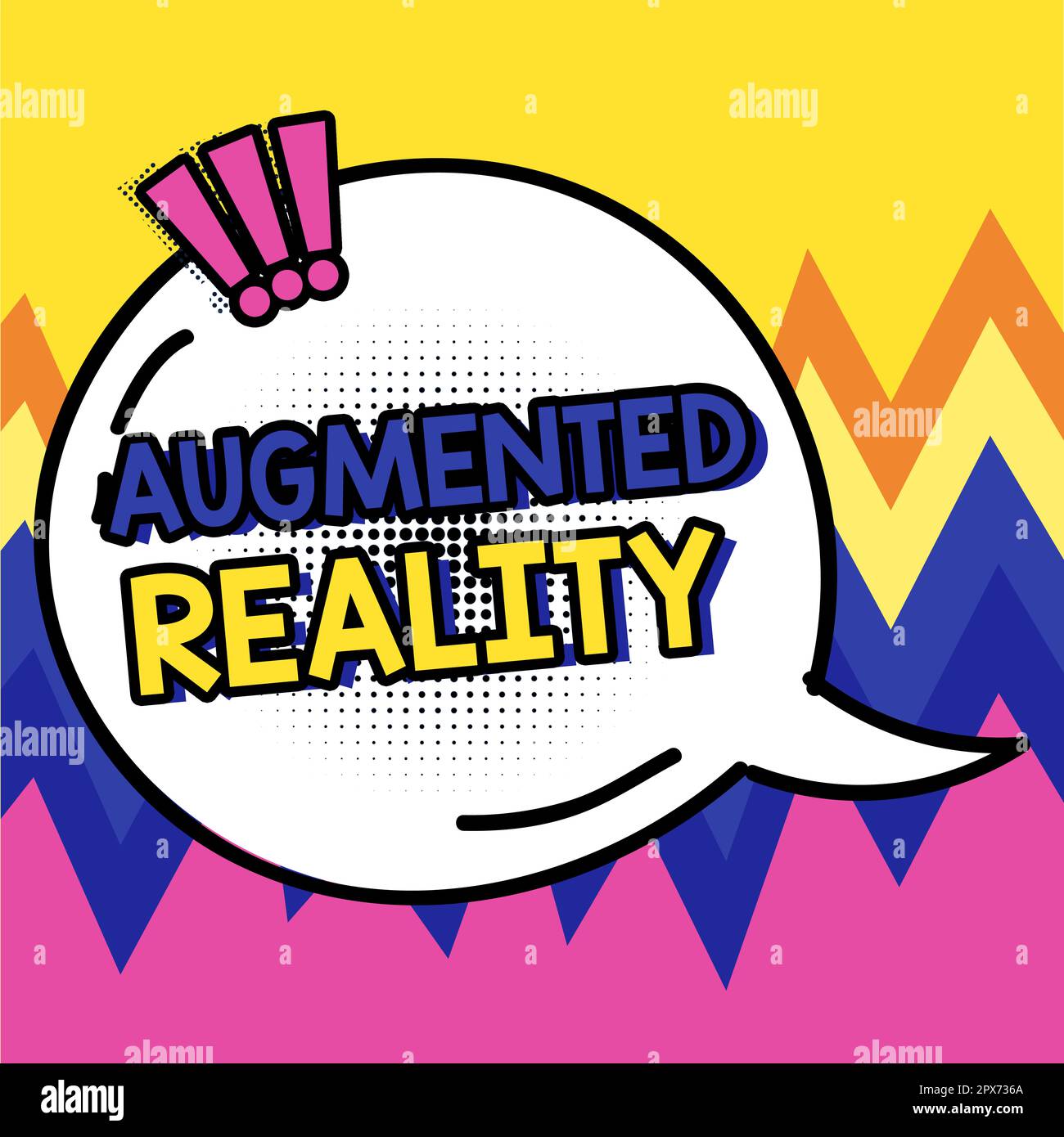 Handwriting text Augmented Reality, Conceptual photo technology that ...