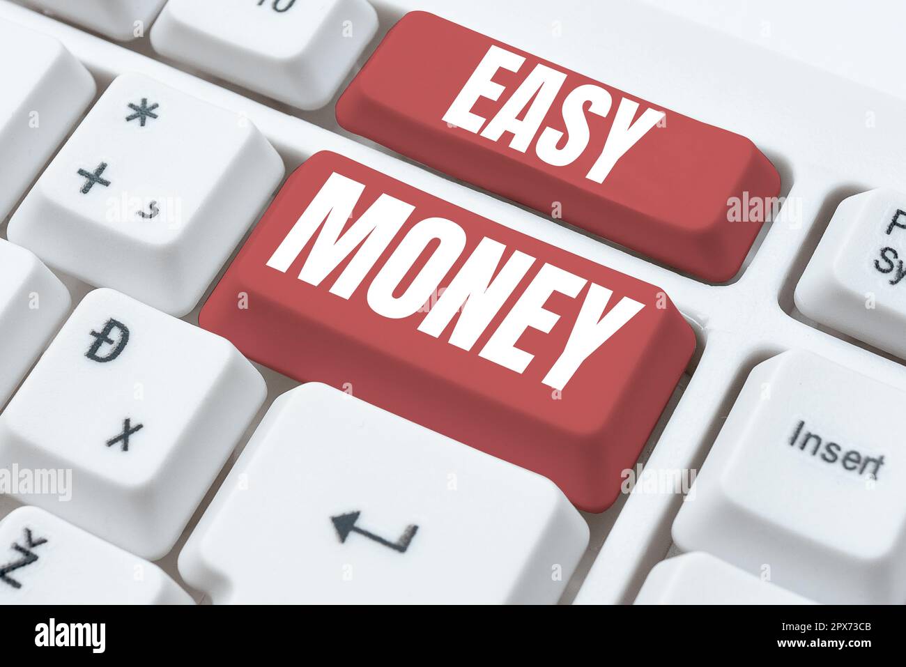 Sign displaying Easy Money, Conceptual photo money that is easily have ...