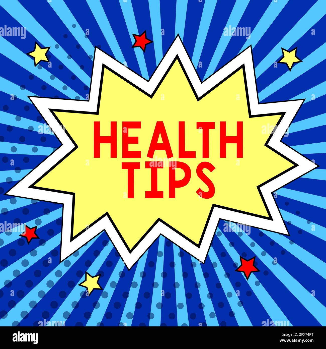 Writing displaying text Health Tips, Conceptual photo state of complete ...