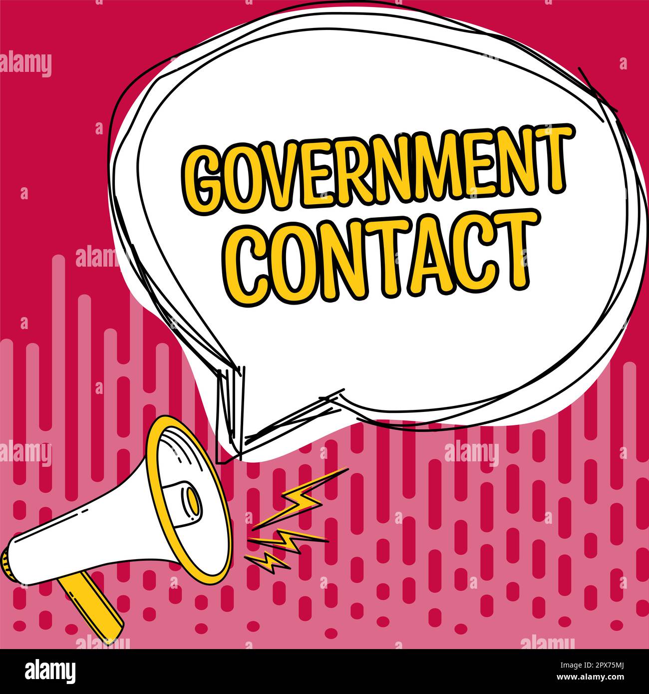 Hand writing sign Government Contact, Business overview debt security ...