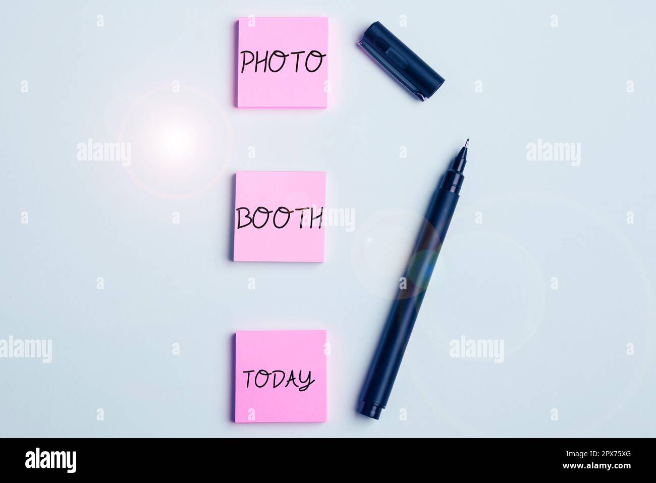 Handwriting text Photo Booth, Word Written on form of photo sharing and ...