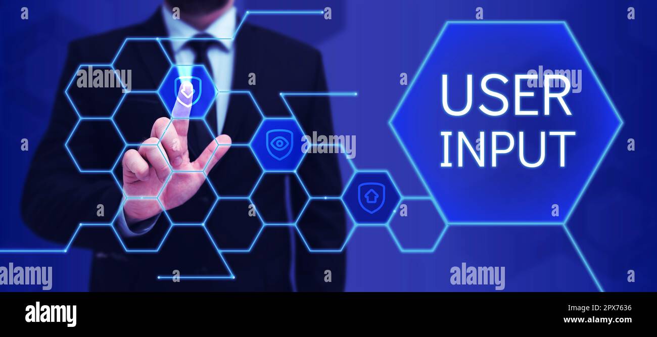 Text Caption Presenting User Input Business Concept Any Information Or