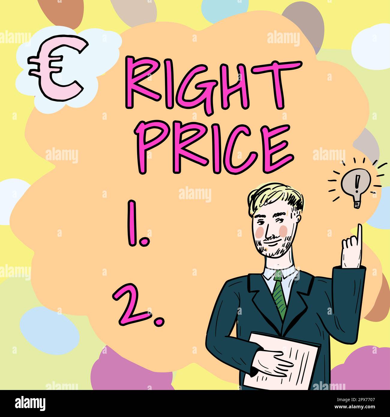 Conceptual display Right Price, Internet Concept the amount of money ...