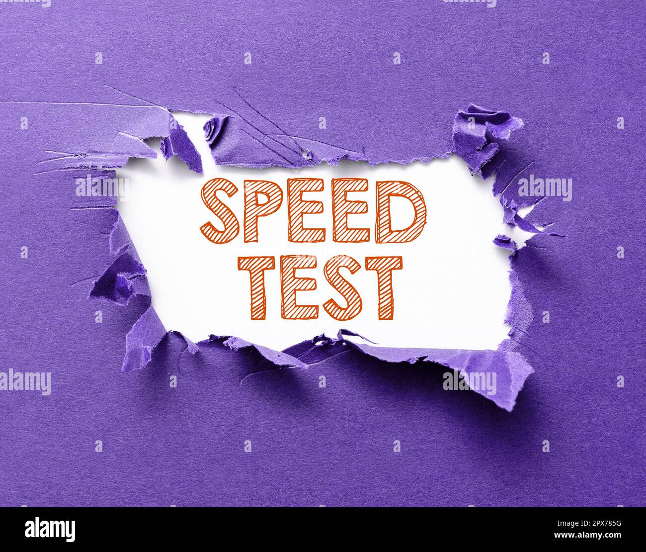 Hand writing sign Speed Test, Business approach psychological test for ...