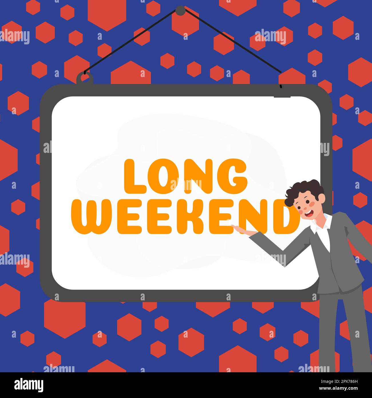 Sign displaying Long Weekend, Business idea prolonged vacation Holiday ...