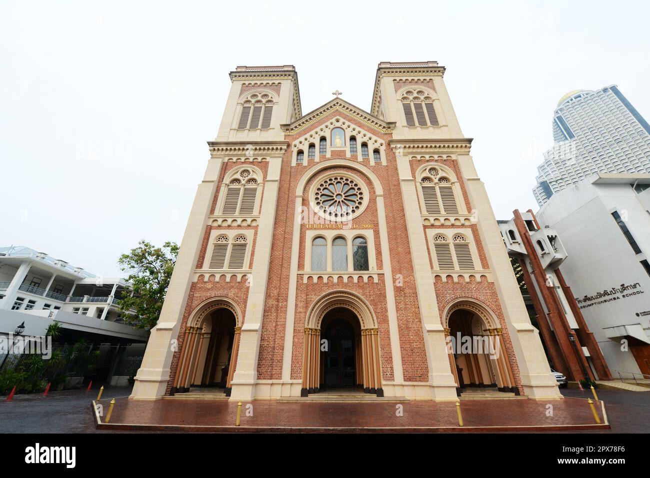 The Assumption Cathedral in Bangkok, Thailand Stock Photo - Alamy