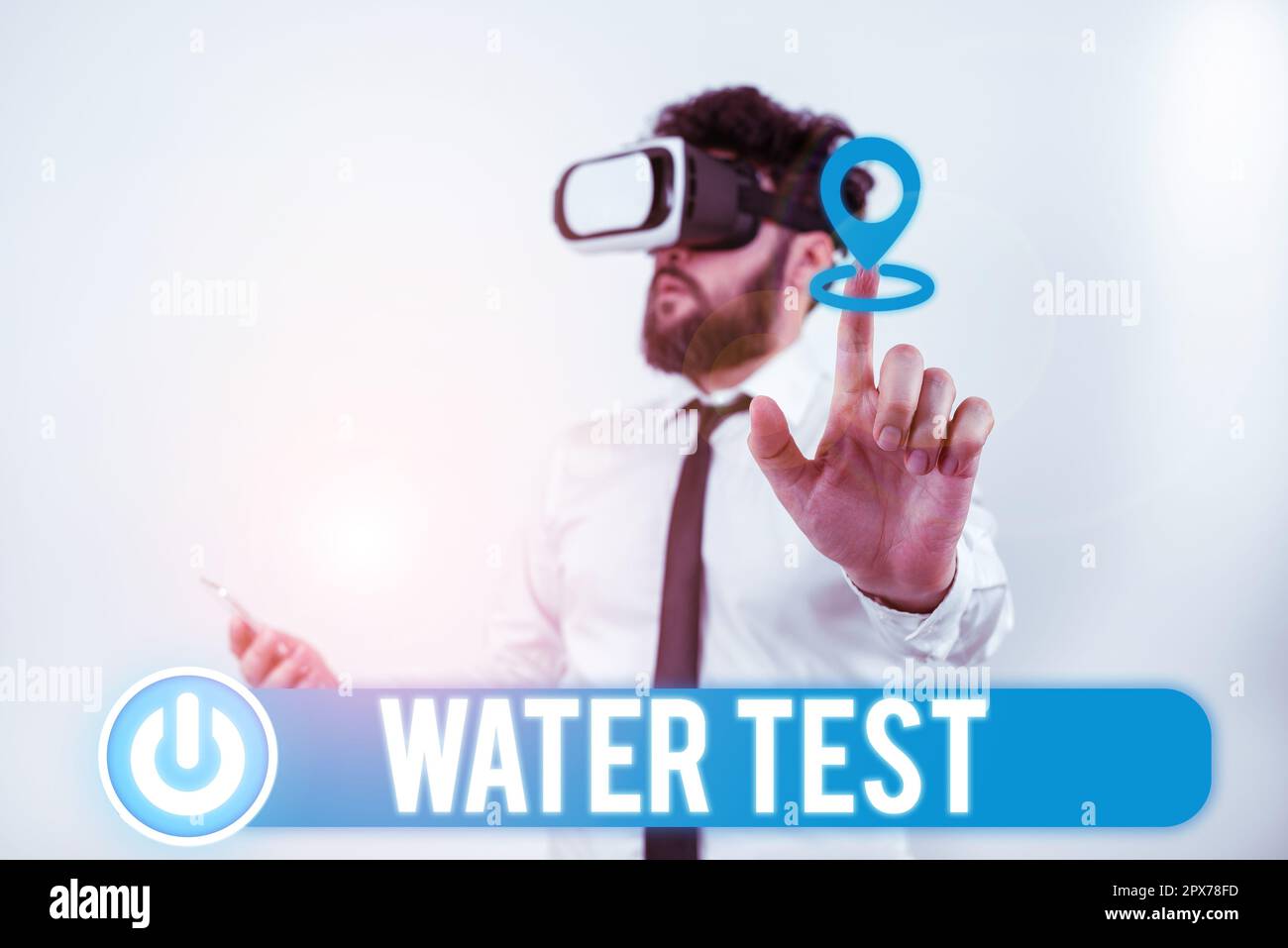 Conceptual display Water Test, Internet Concept Sampling of various ...