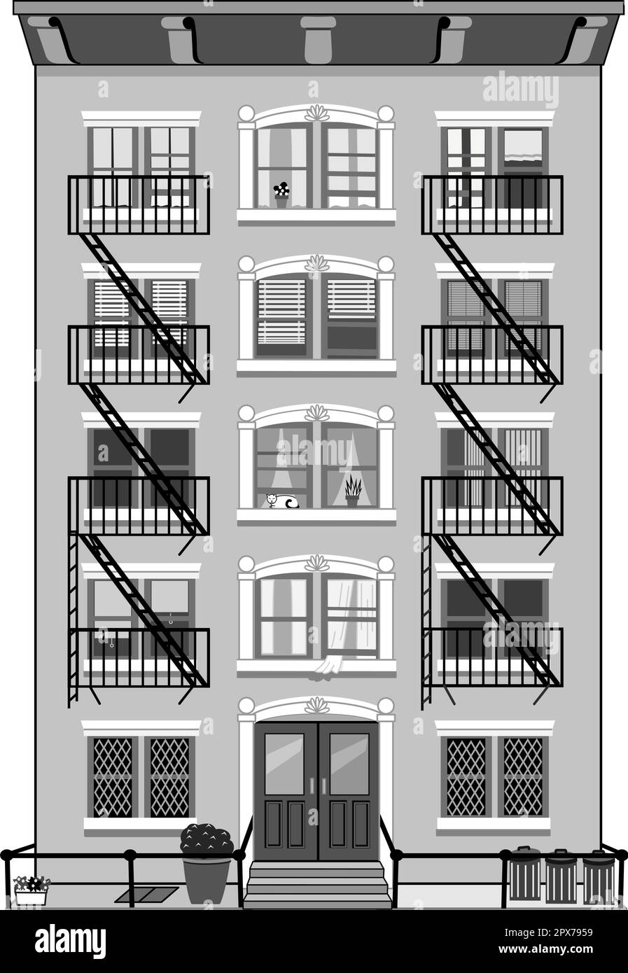 Walk up Black and White Stock Photos & Images - Alamy