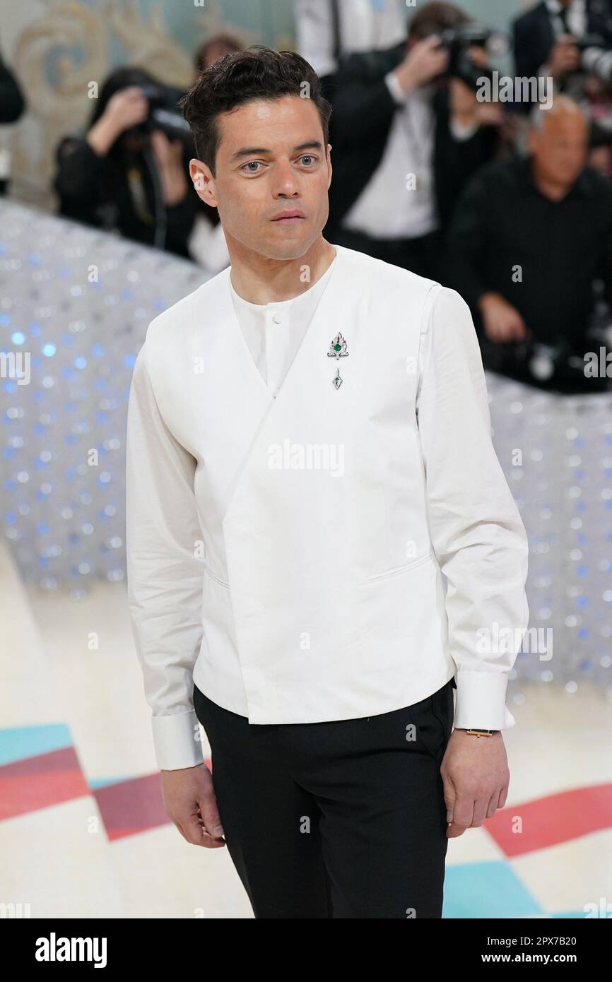 New York, NY, USA. 1st May, 2023. Rami Malek at arrivals for Karl ...