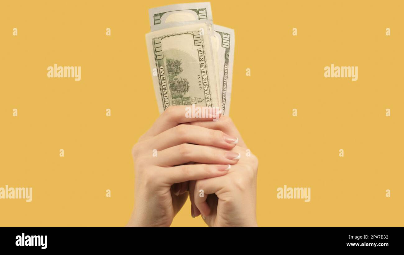 Money flow financial investment hands dollar Stock Photo - Alamy