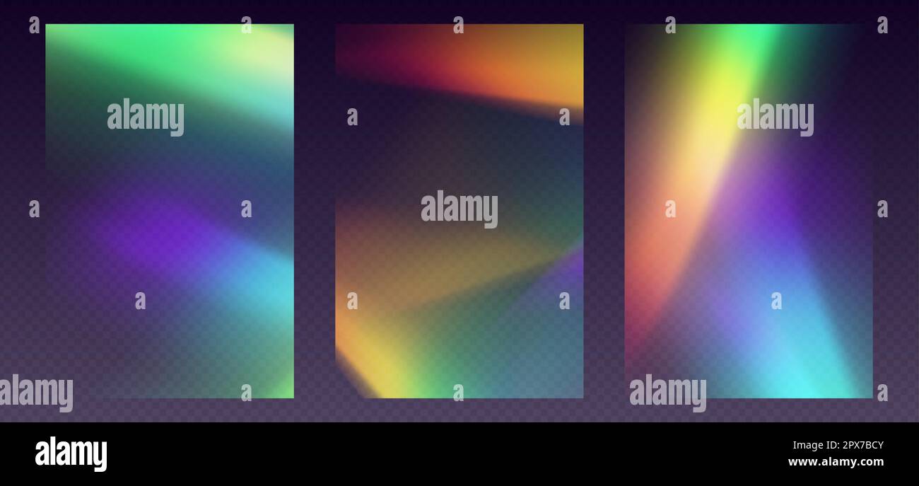 Crystal refraction overlay, leak flare, rainbow sunlight effect ...