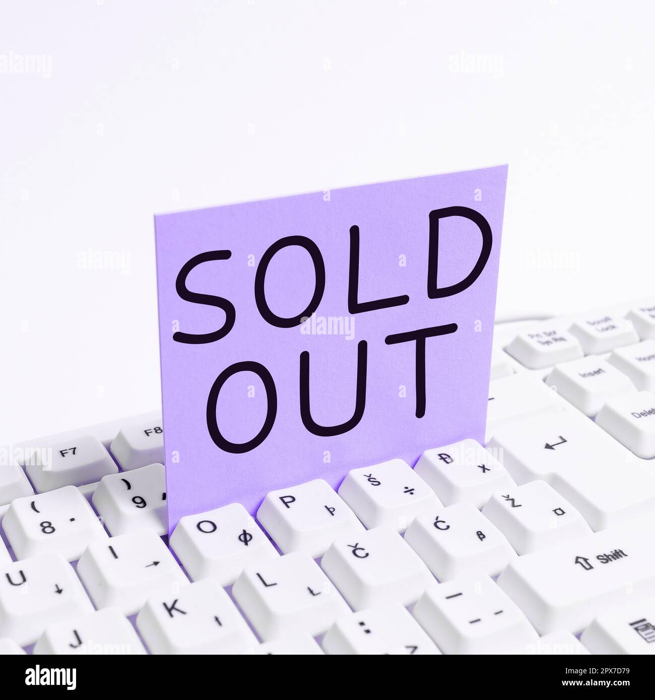 Inspiration showing sign Sold Out, Business showcase Not available ...