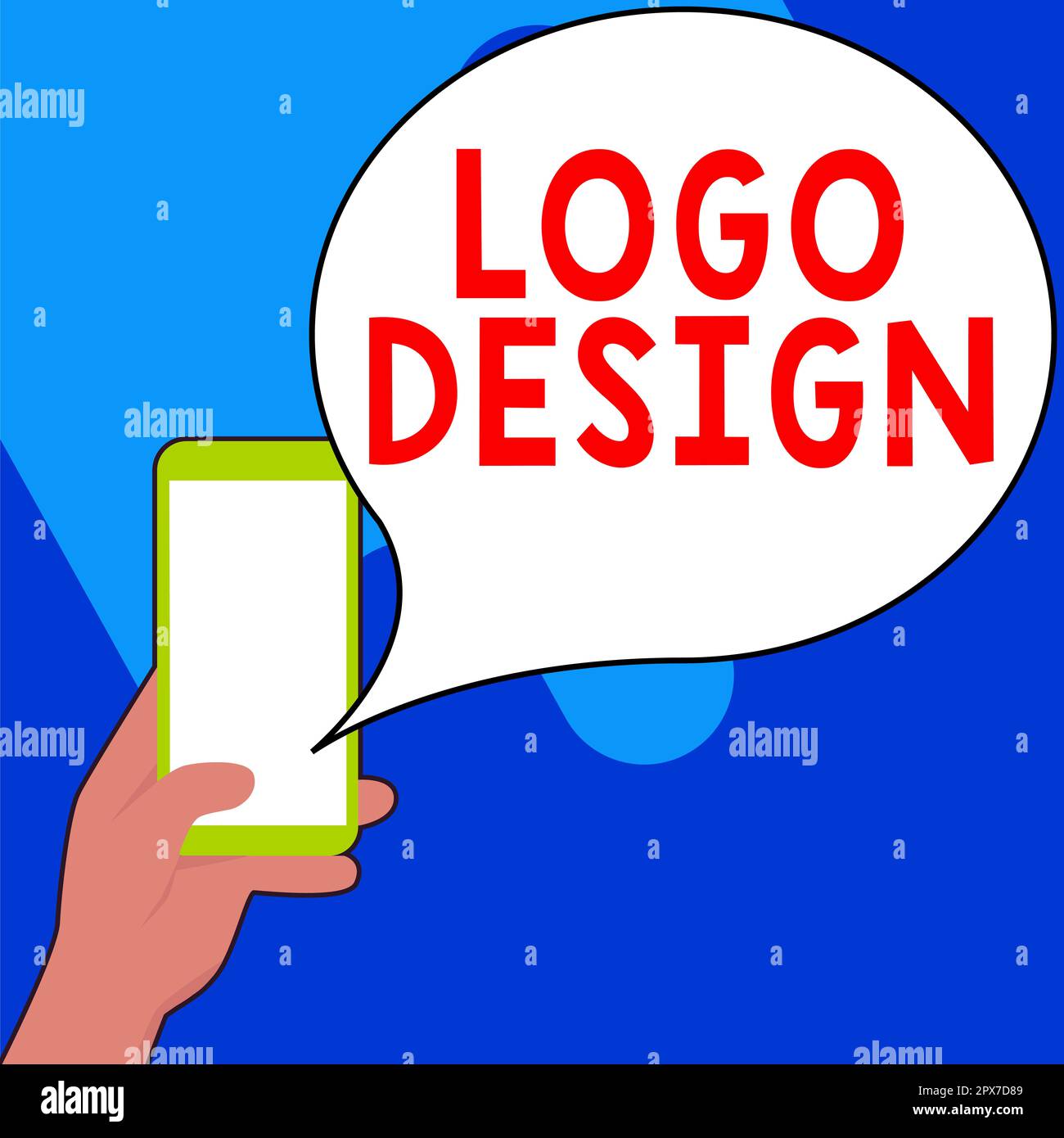 Text showing inspiration Logo Design, Business concept a graphic ...