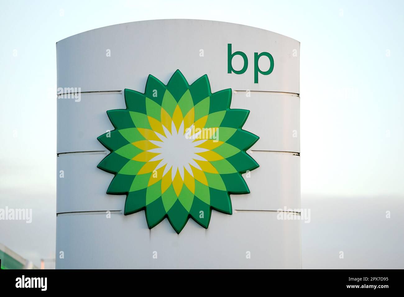 File photo dated 07/02/23 of the sign for a BP filling station, as the ...