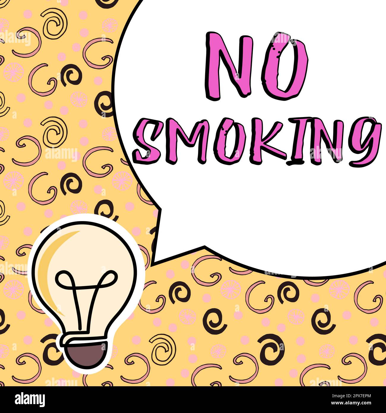 Writing displaying text No Smoking, Conceptual photo using tobacco is ...