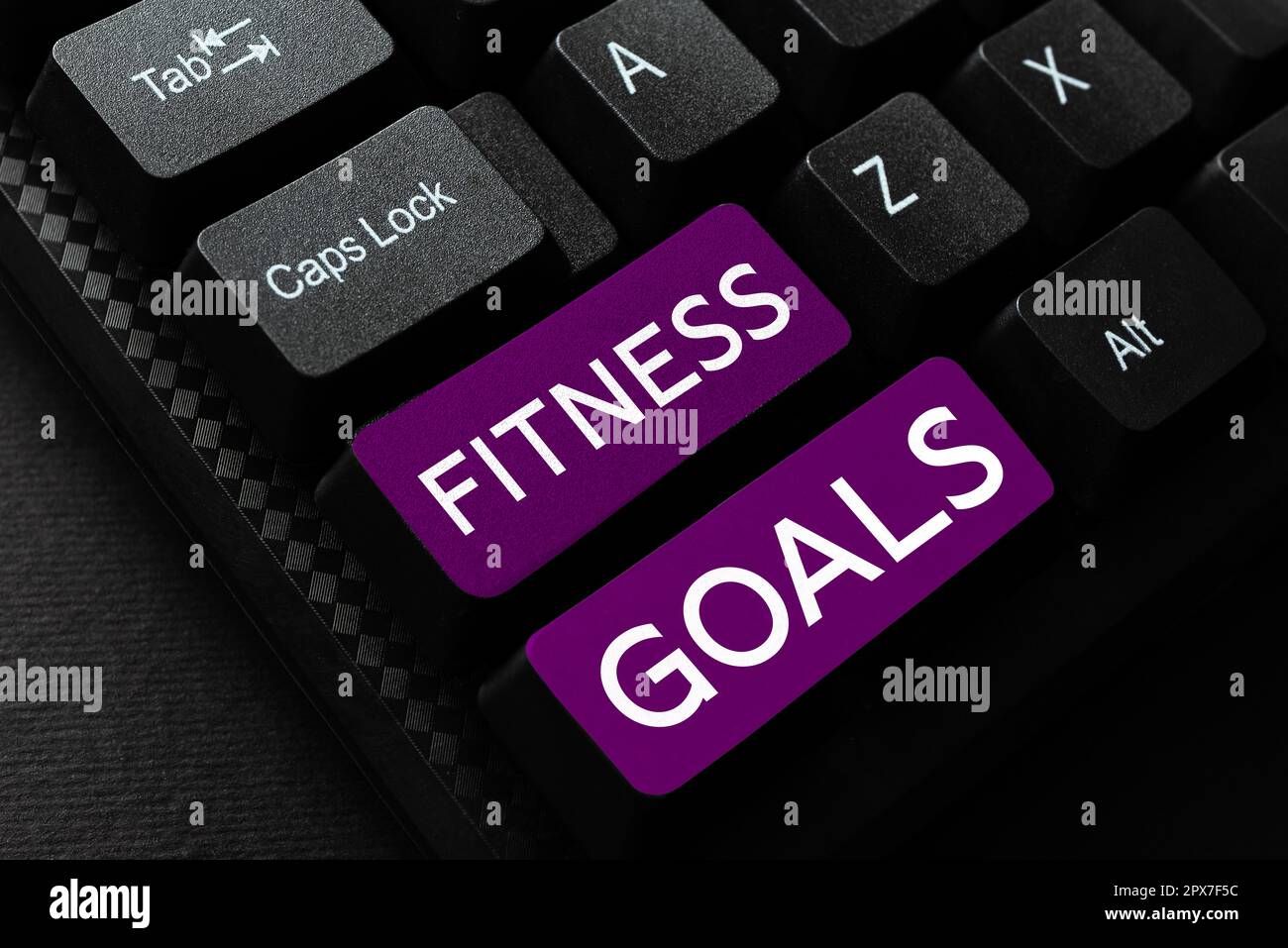 Inspiration showing sign Fitness Goals, Business approach Loose fat ...