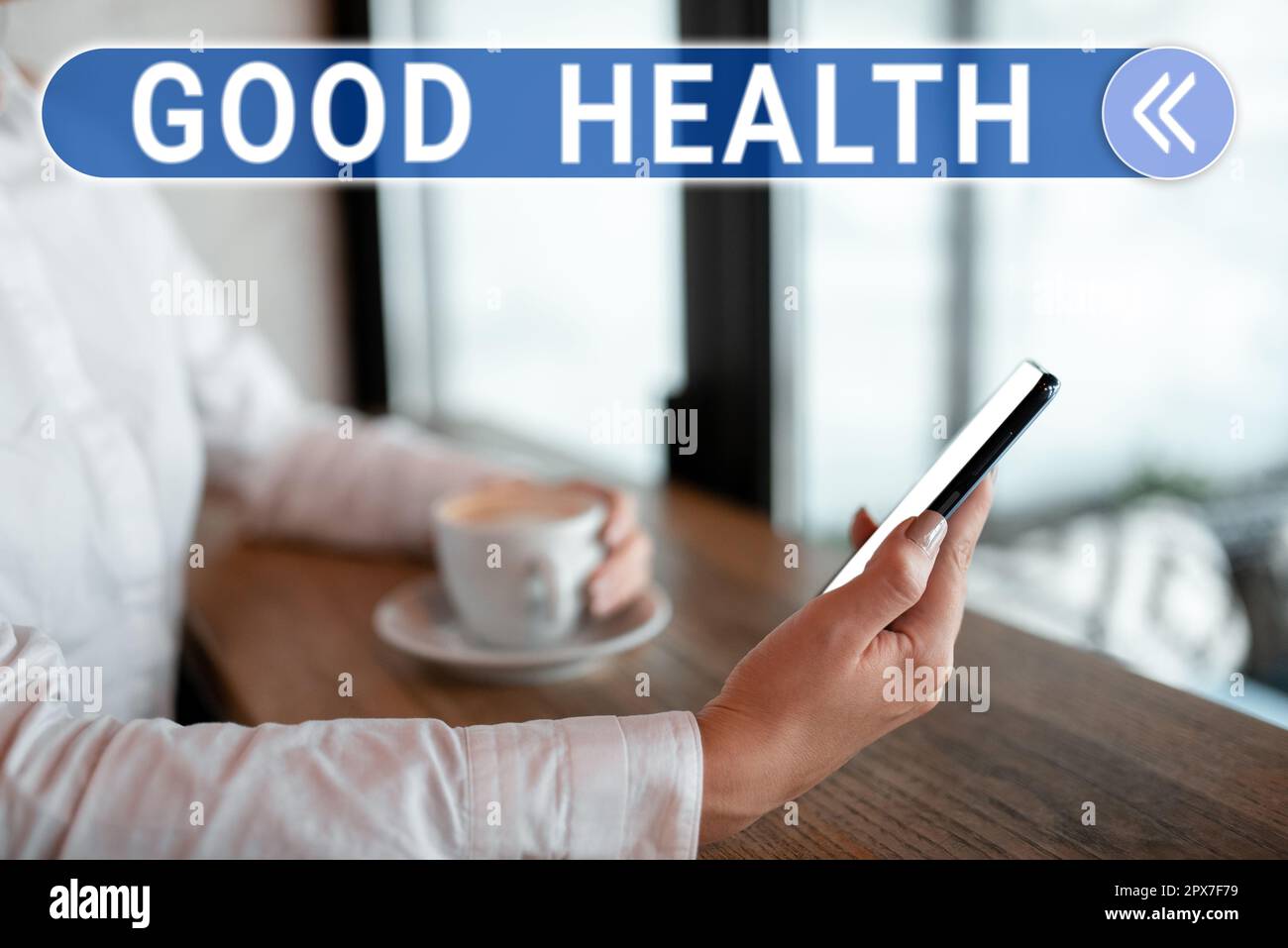 Handwriting text Good Health, Internet Concept state of being vigorous ...