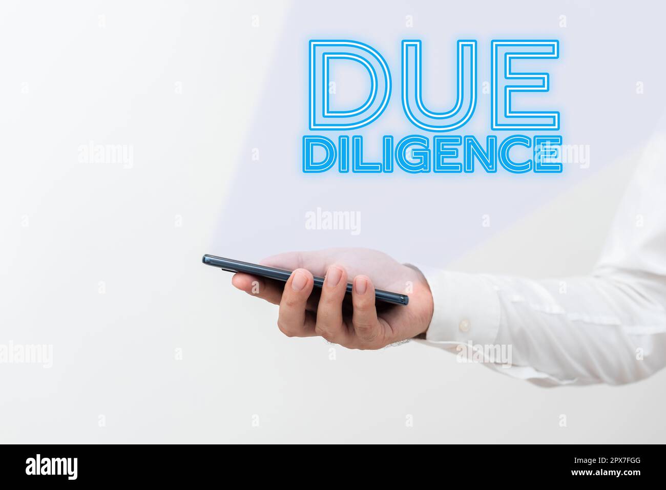 Inspiration showing sign Due Diligence, Concept meaning avoid harming ...