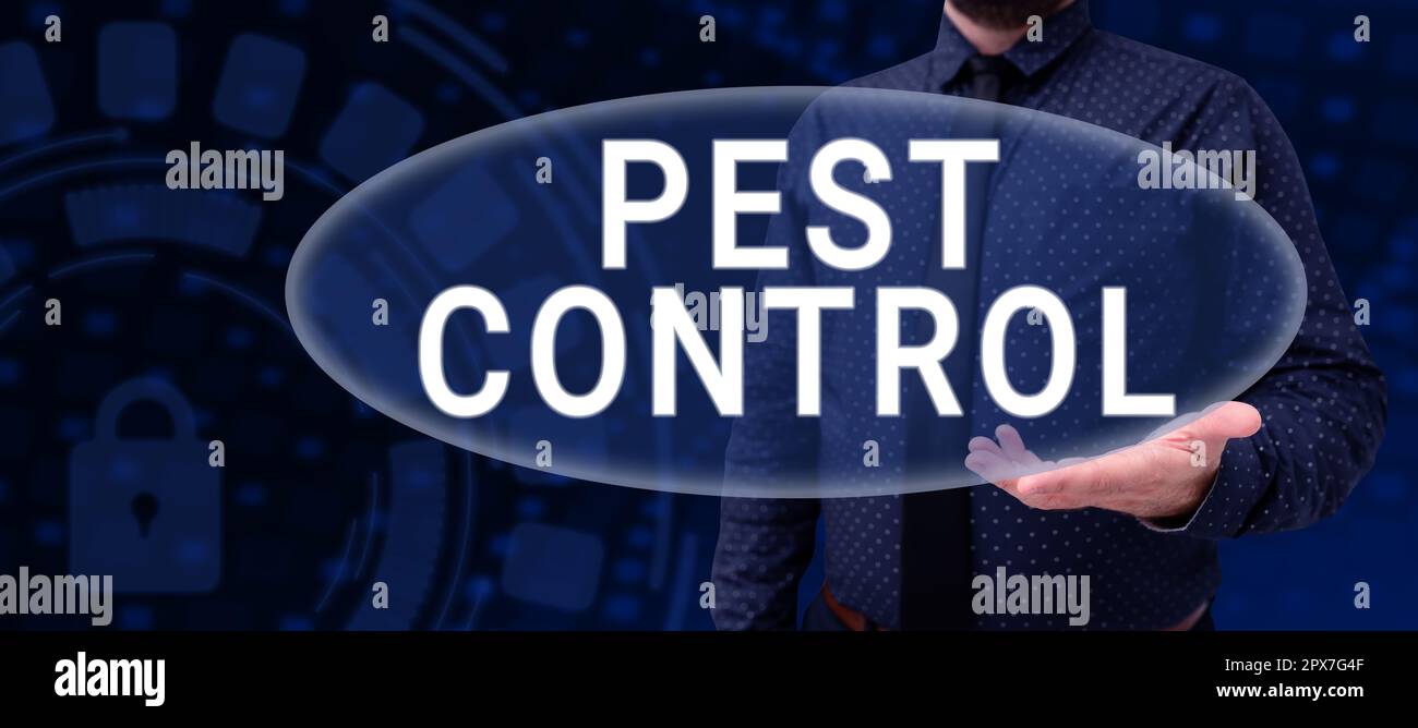 Inspiration showing sign Pest Control, Internet Concept Killing ...